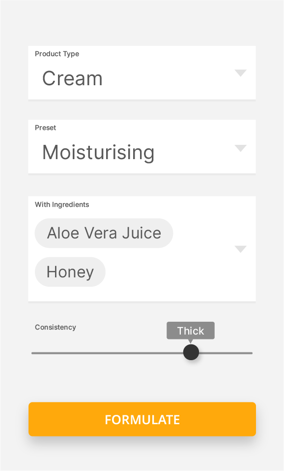 Formula Generator App for Cosmetics | Good Formulations